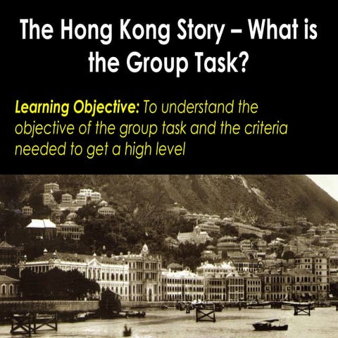 Hong Kong History 2016 | PPT