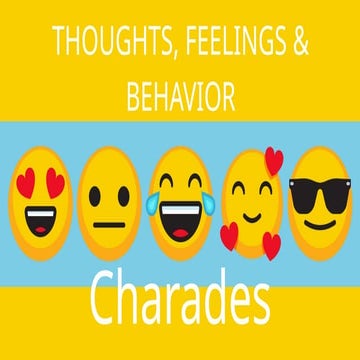 L2 PERDEV thoughts feelings and behavior | PPTX