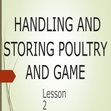 L2poultry Pptx
