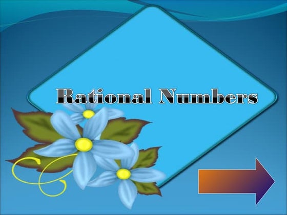 Rational numbers ppt | PPTX