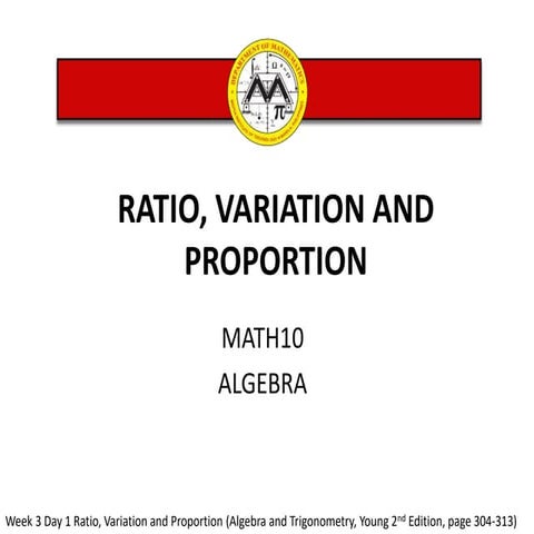 L2 Ratio mathematics for junior High.ppt