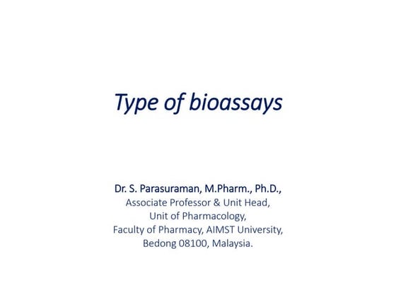 Physiological salt solutions in animal experiments 23 | PPT