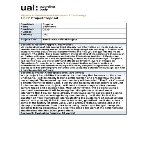 L3 diploma-cmpt-project-proposal-guidance-and-template | PDF