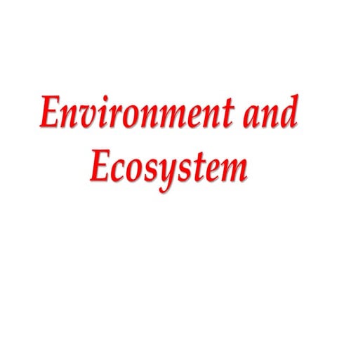 Environment and different Ecosystems.pdf