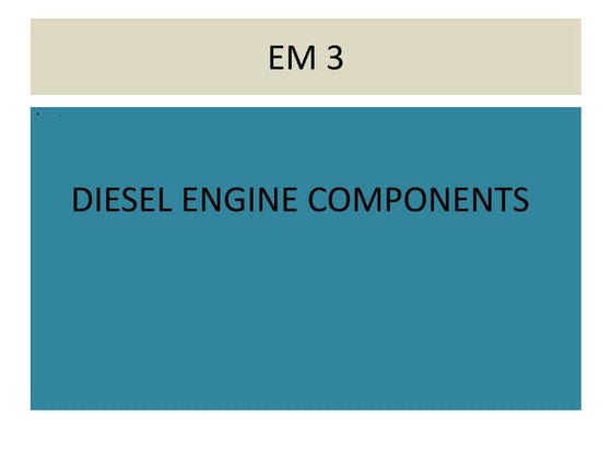 Crosshead & trunk engines | PDF
