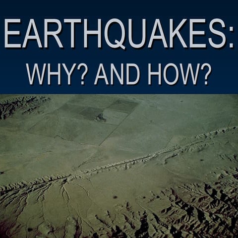 Earthquakes and Seismic Waves PowerPoint | PPT