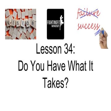 Do You Have What it Takes | PPT