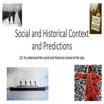 L3 social, historical context and predictions | PPT