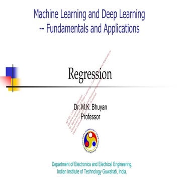 Machine learning and deep learning fundamentals and applications | PDF