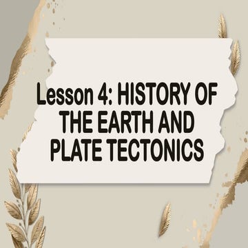 Lesson 4 fir the History of the earth.pptx