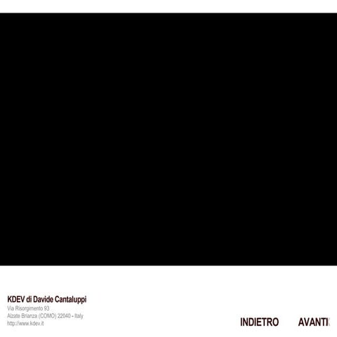 Kdev profilo ITALIANO powerpoint | PPTX