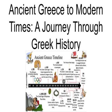 The Rise and Fall of a Nation: Ancient Greece to Modern Times | PDF