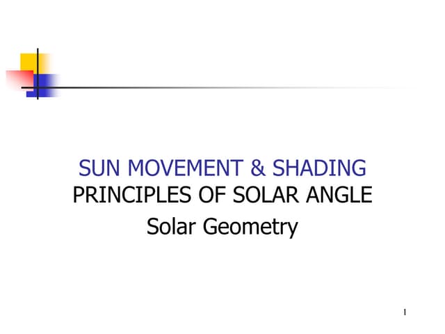 7. Shading devices | PDF