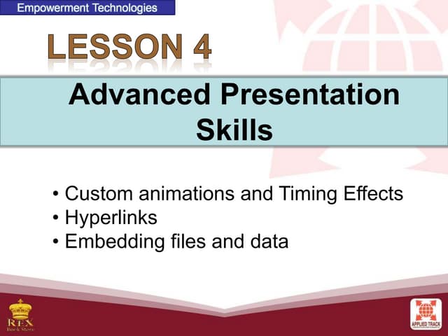 Advanced presentation skills | PPTX