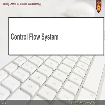 Python Programming_ Control Flow Statements | PPTX