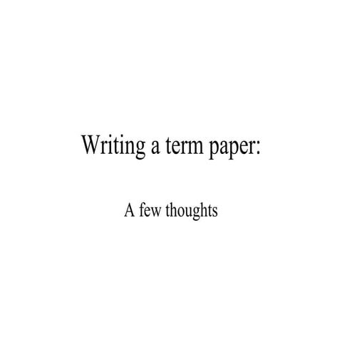 Common Errors in Writing a Research Paper | PPTX