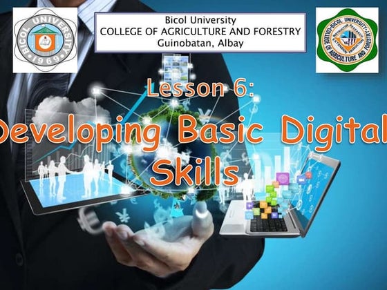 Developing Basic Digital Skills | PPTX