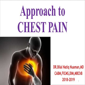 L 6.approach to chest pain | PPTX