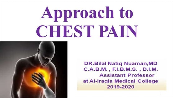 Approach to Chest Pain | PPT