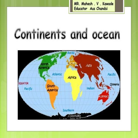 L6 continents and ocean | PPT