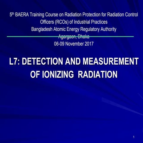 L7 detection measurement | PPT