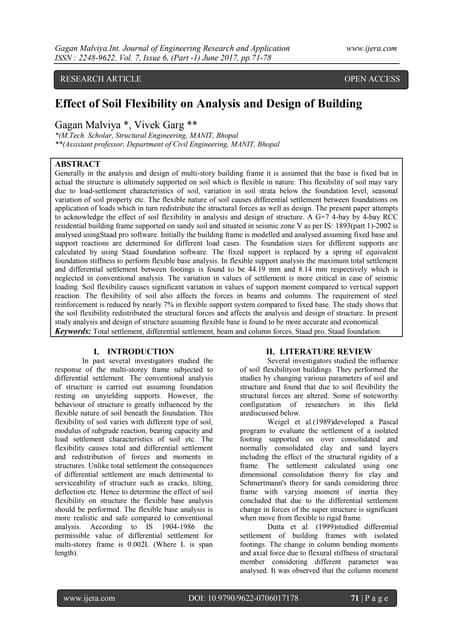 Soil structure interaction of RC building with different foundations and soil types | PDF ...