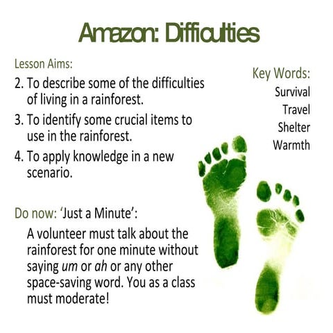 L7 Amazon Powerpoint | PPT