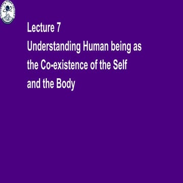 HB Self-Body characteristics UHV understanding | PPT