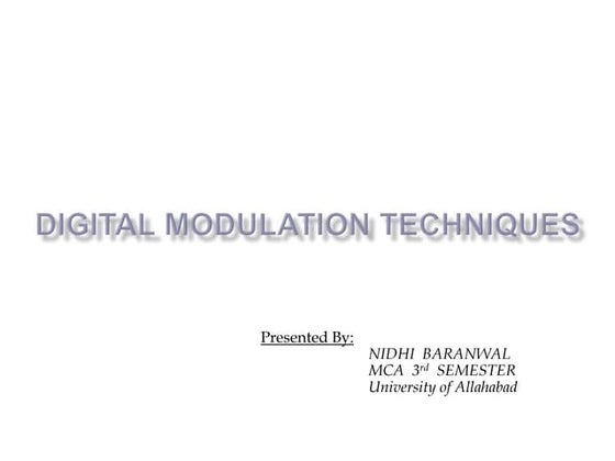 Askfsk And M Psk Using Matlab Pdf