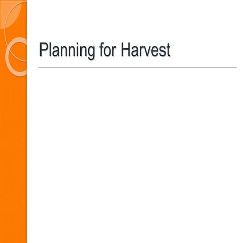 L8 Harvest Strategy.ppt