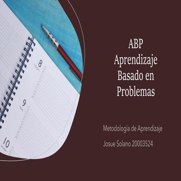 Presentación de ABP | PDF