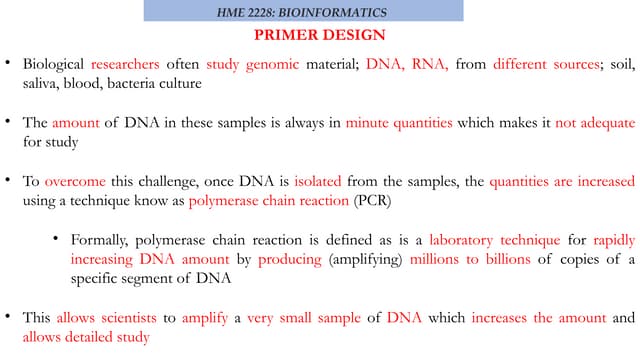 How to design a DNA primer on NCBI.pptx