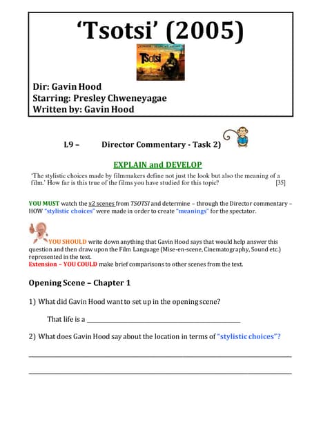 La Haine Revision Notes | PDF