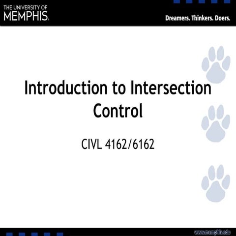L9 Intersection Control | PDF
