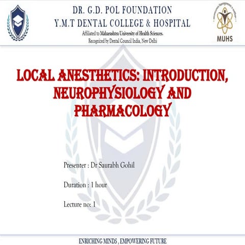 Local anesthesia powerpoint presentation.ppt