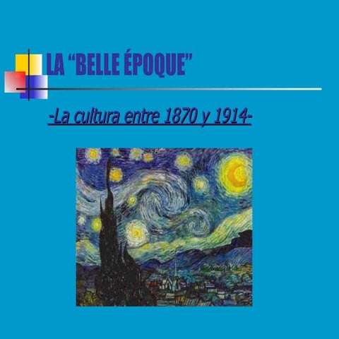 La Belle Epoque | PPT