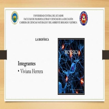 La biofísica | PPTX