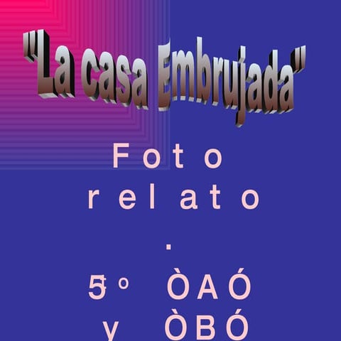 Cuento: El misterio de la casa embrujada. Actividad Escribir | PDF