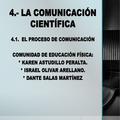 La comunicacion-cientifica | PPTX