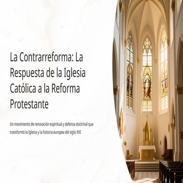 La contrarreforma. 2do Sec. Historia. | PPTX