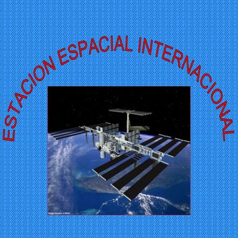 La Estacion Espacial Internacional De Pabliko 2008 | PPT