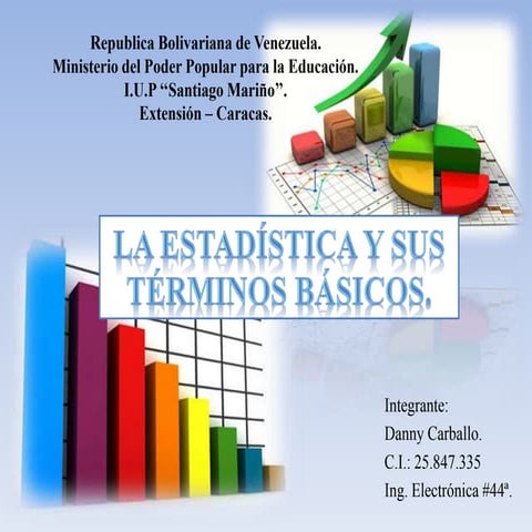 La estadistica-y-sus-terminos-basicos. | PPTX