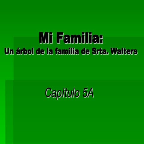 Mi arbol genealogico script | PPTX