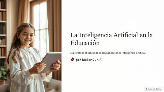 Presentación sobre la Inteligencia Artificial | PPT