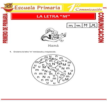 La-Letra-M-para-Primero-de ...