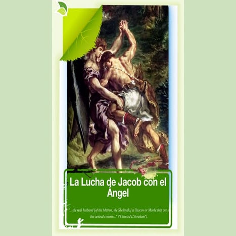 La lucha-de-jacob-israel-con-el-angel | PPT
