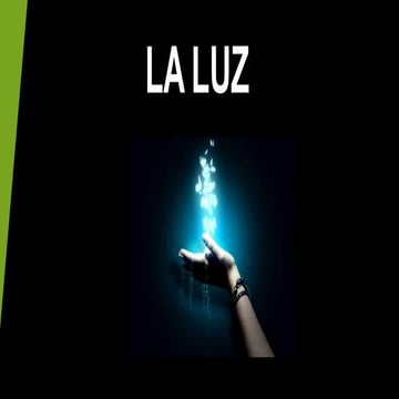 la luz presentacion lpara tercero basico | PPTX