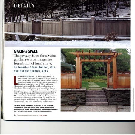 B&A Landscape Architecture article page 1 | PDF