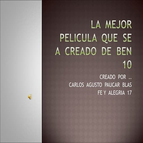 Ben 10 | PPT
