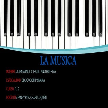 La musica | PPT